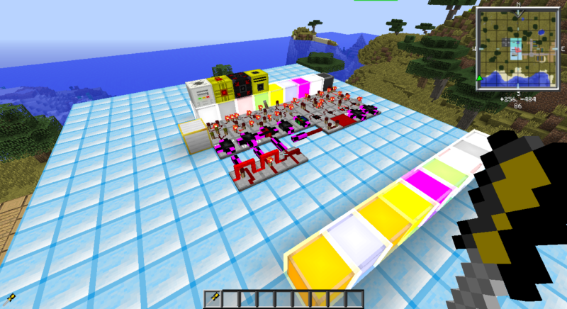 【minecraft】1.7.2mod RedLogicとDimensional Anchors etc - AkaMaruServer