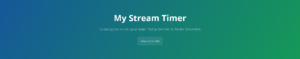 【オーバーレイ】配信画面に配信時間やカウントダウンタイマーを表示ができる「My Stream Timer」の使い方と紹介 ...