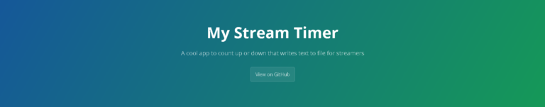 【オーバーレイ】配信画面に配信時間やカウントダウンタイマーを表示ができる「My Stream Timer」の使い方と紹介 - AkaMaruServer