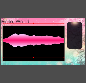【OBSプラグイン】オーディオビジュアライザー「Waveform」の使い方と紹介 - AkaMaruServer